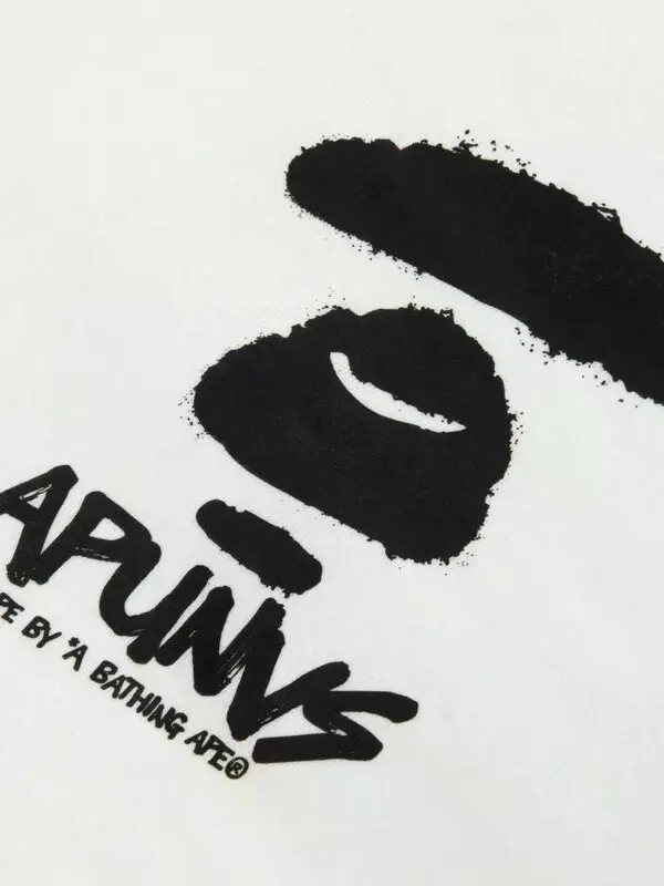 AAPE BY *A BATHING APE Moonface Graphic-print Sweatshirt