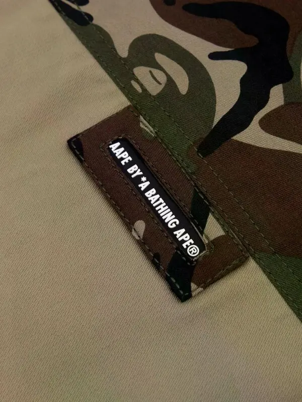 AAPE BY *A BATHING APE Moonface Military Shirt