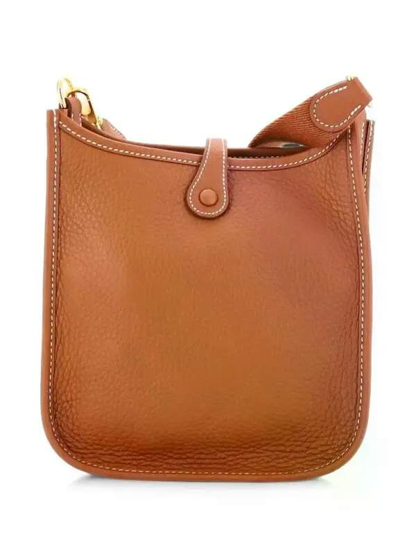 Hermès Evelyne Bag Gen Iii Clemence Tpm Crossbody Bag - Brown