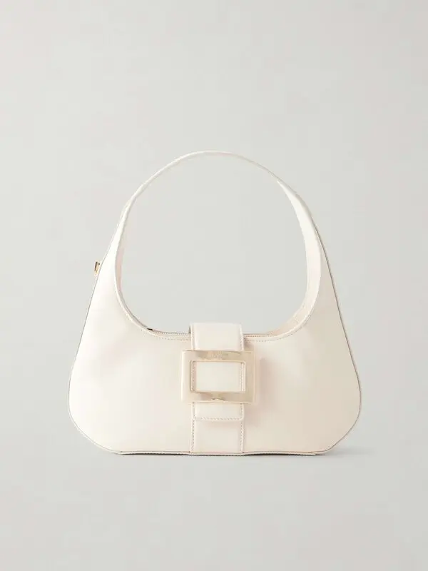 ROGER VIVIER Belle Vivier Mini Leather Shoulder Bag