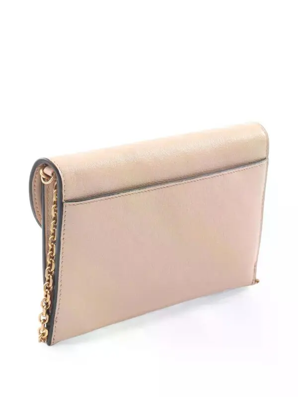 Dior Calfskin Saddle Wallet On Chain Crossbody Bag
