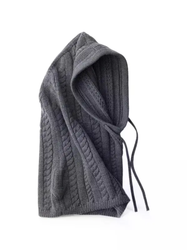 Prada Wool Balaclava - Grey