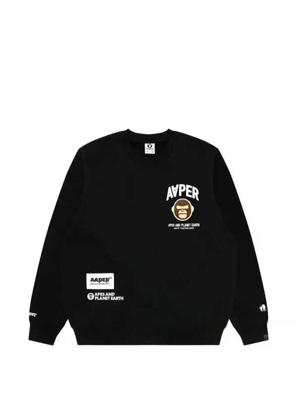 AAPE BY *A BATHING APE Aaper Embroidered Sweatshirt