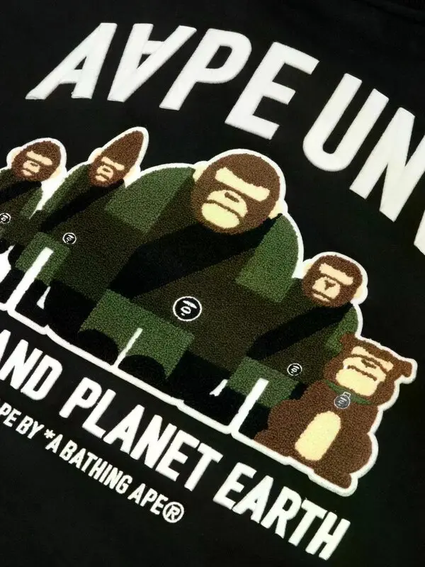 AAPE BY *A BATHING APE Aaper Embroidered Sweatshirt