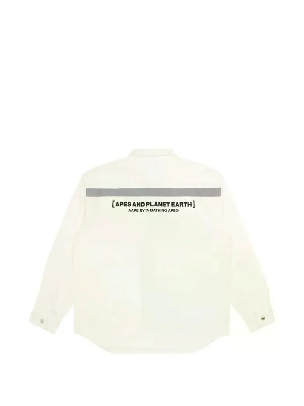 AAPE BY *A BATHING APE Logo-patch Shirt