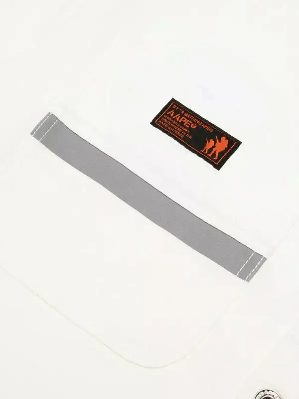 AAPE BY *A BATHING APE Logo-patch Shirt