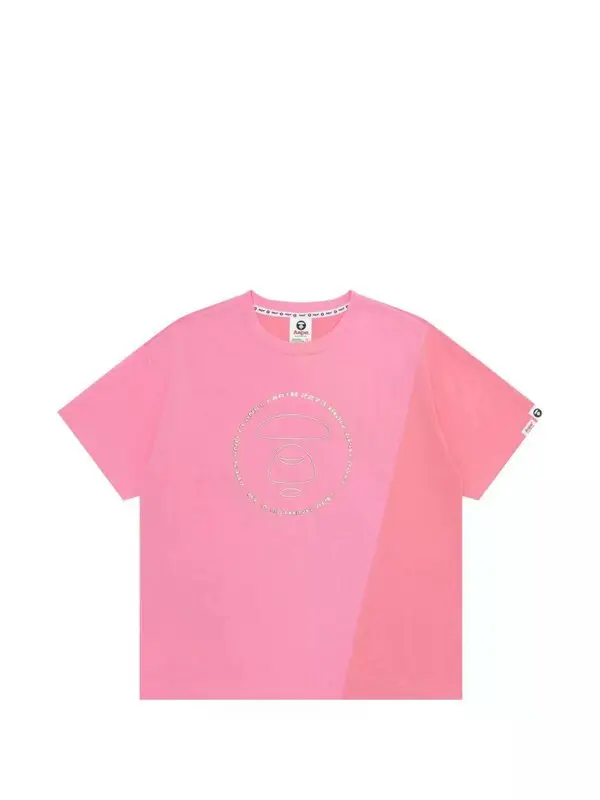 AAPE BY *A BATHING APE Moonface Embellished T-shirt
