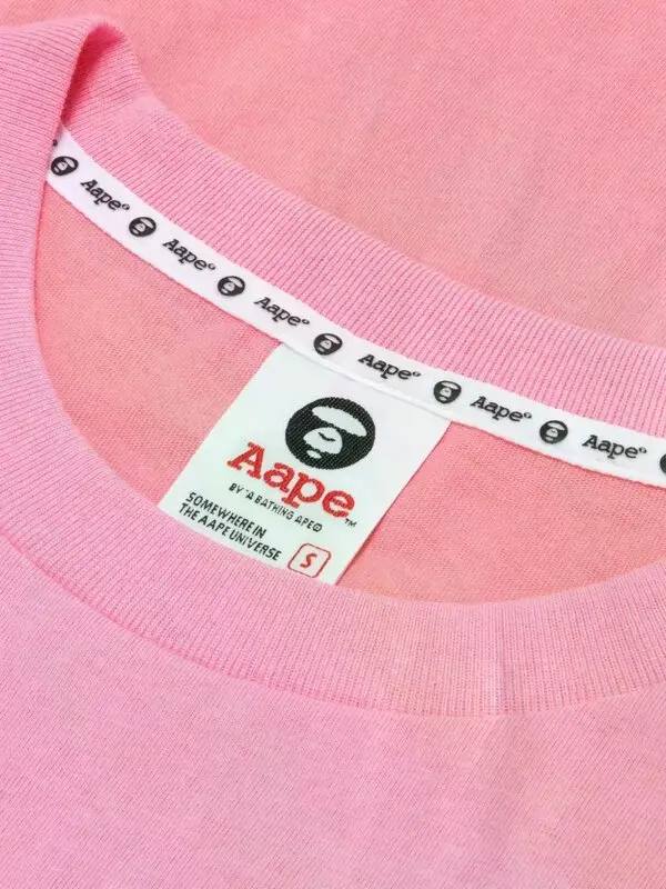 AAPE BY *A BATHING APE Moonface Embellished T-shirt