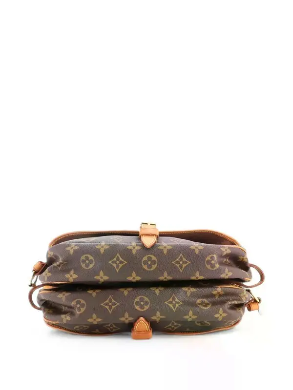 LOUIS VUITTON Monogram Canvas Saumur 30 Crossbody Bag