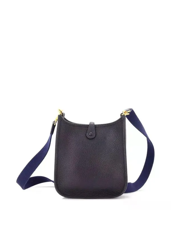 Hermès Evelyne Bag Gen Iii Clemence Tpm Crossbody Bag - Blue