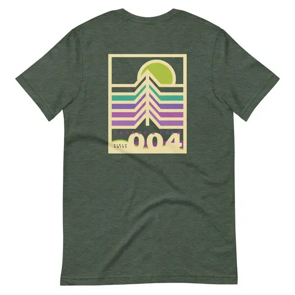 ANCHOR & CREW 004 Field Notes Organic Cotton T-shirt - Green