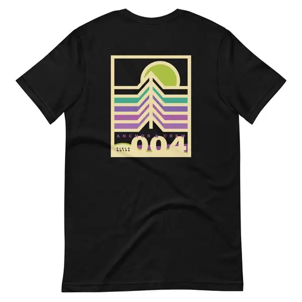 ANCHOR & CREW Four Field Notes Organic Cotton T-shirt