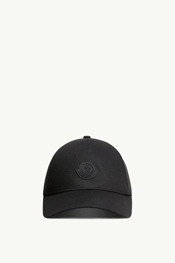 Moncler Cotton Gabardine Baseball Cap