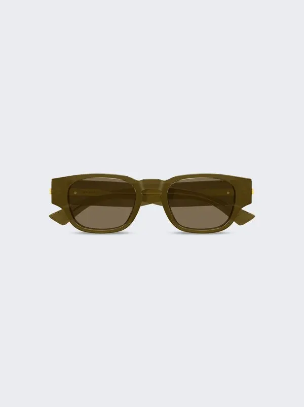 Bottega Veneta Rectangular Sunglasses