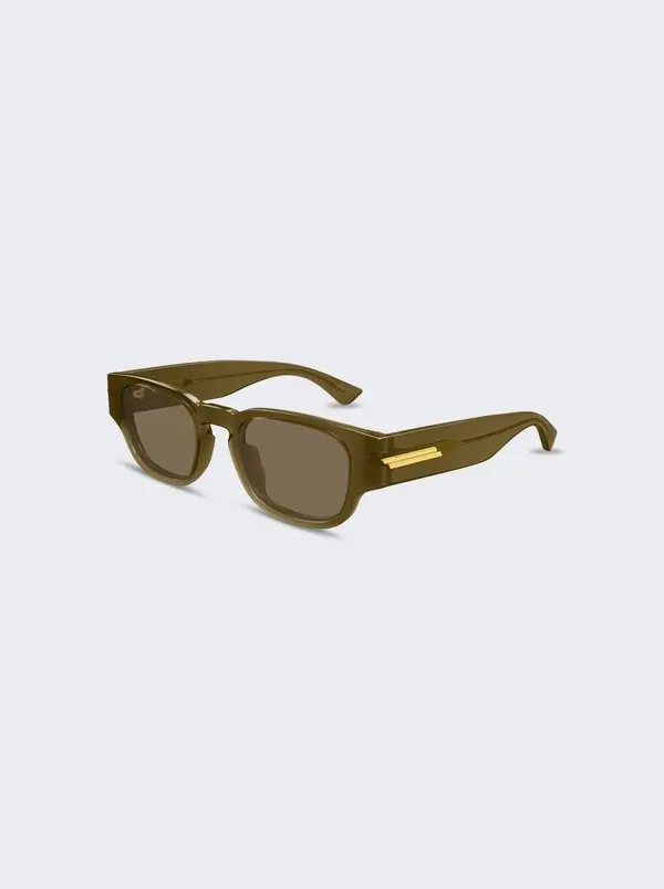 Bottega Veneta Rectangular Sunglasses