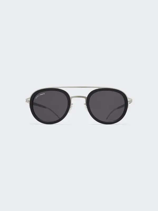 Mykita X Oamc Grunt Sunglasses Slate And Pearl Frame
