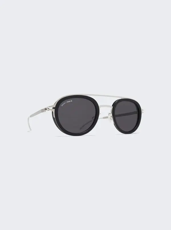 Mykita X Oamc Grunt Sunglasses Slate And Pearl Frame