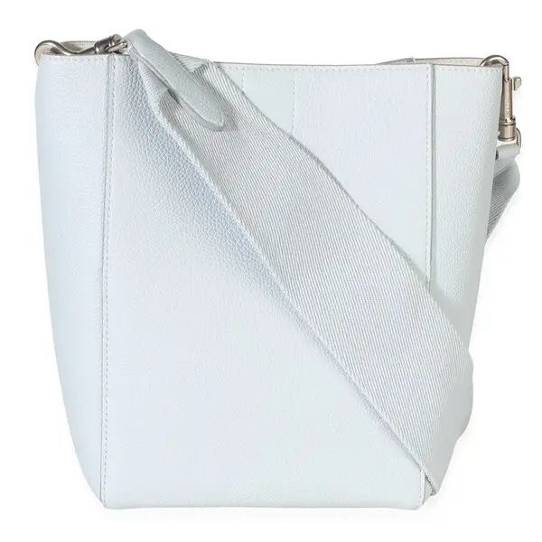 Celine Light Soft Grained Calfskin Bucket Bag - Blue