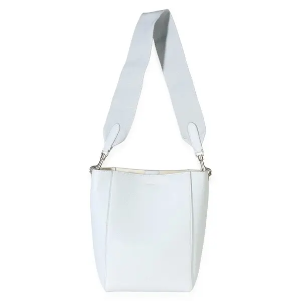 Celine Light Soft Grained Calfskin Bucket Bag - Blue