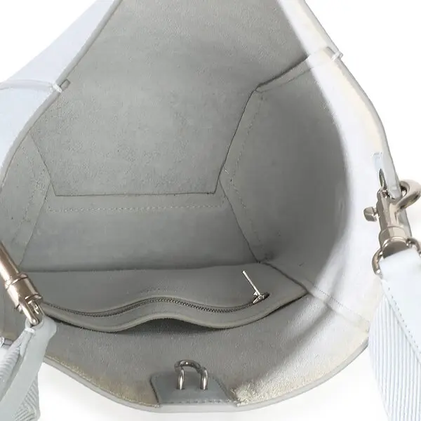 Celine Light Soft Grained Calfskin Bucket Bag - Blue