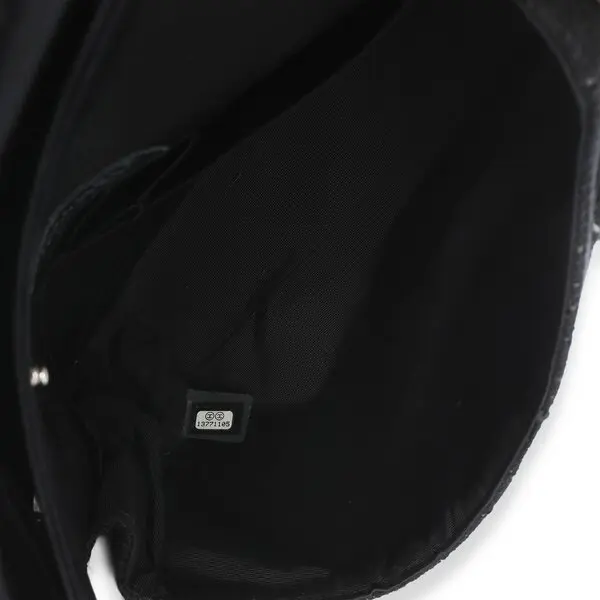 Chanel Vintage Tweed Sequin Embroidered Shoulder Flap Bag