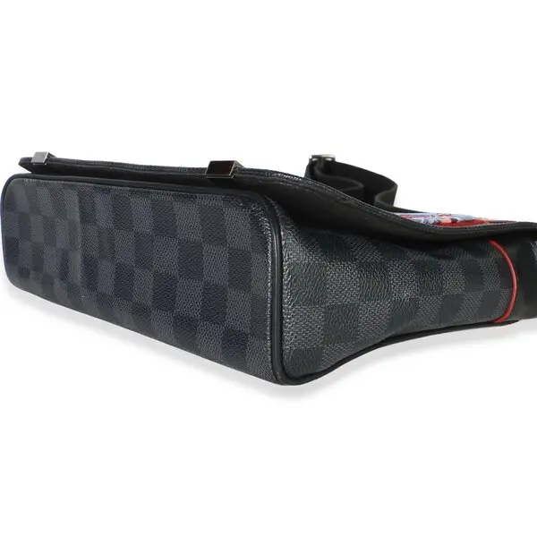 LOUIS VUITTON Damier Graphite Canvas Alps District Pm Shoulder Bag