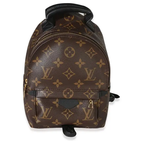 LOUIS VUITTON Monogram Canvas Palm Springs Backpack - Brown