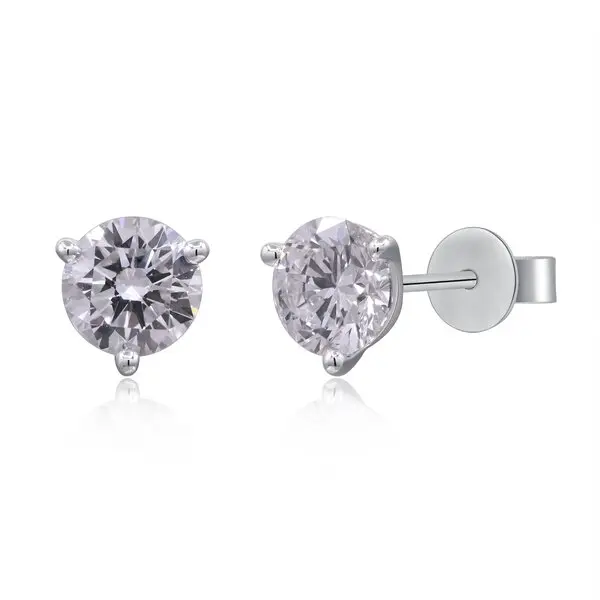 MYGEMMA 2.06 Ctw White Gold Lab-grown Diamond Earrings