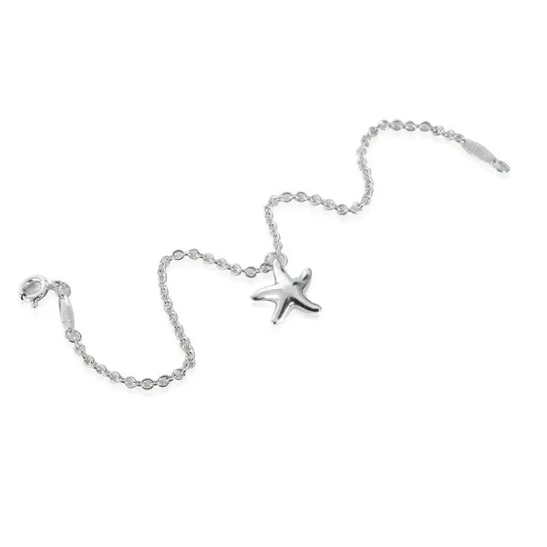 Tiffany & Co. Sterling Silver Elsa Peretti Starfish Chain Bracelet