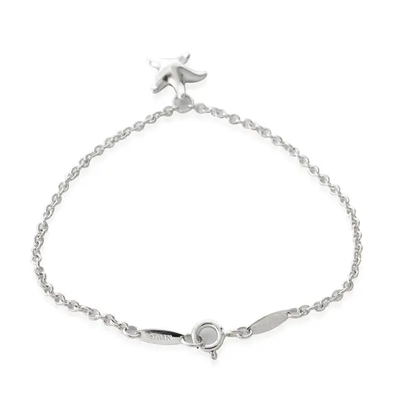 Tiffany & Co. Sterling Silver Elsa Peretti Starfish Chain Bracelet