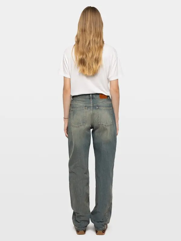 Zadig&Voltaire High Waist Straight Leg Jeans