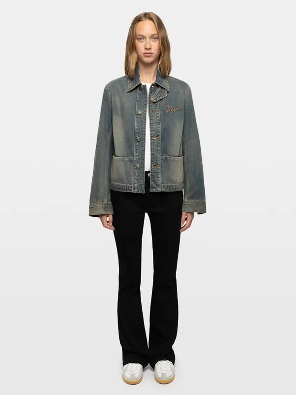 Zadig&Voltaire Lessa Denim Jacket
