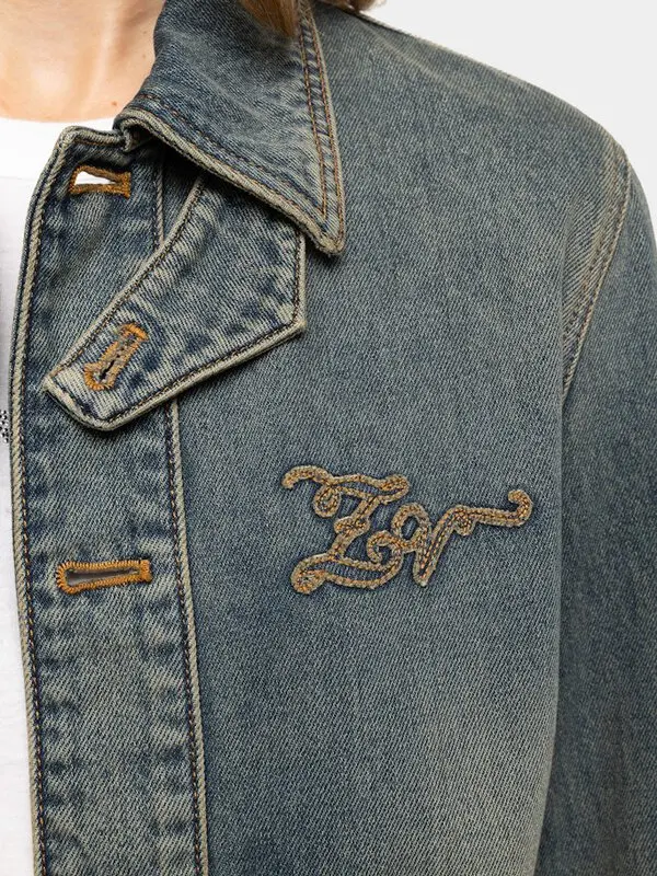 Zadig&Voltaire Lessa Denim Jacket