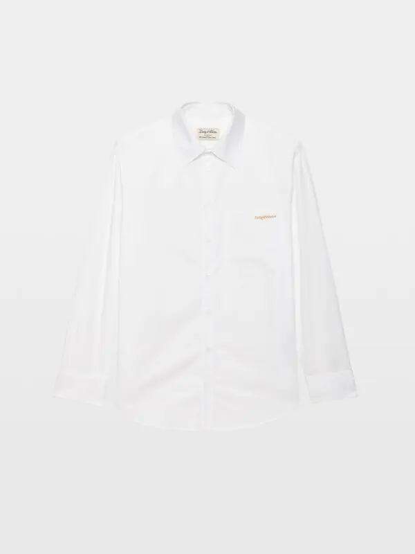 Zadig&Voltaire Oversized Cotton Poplin Shirt