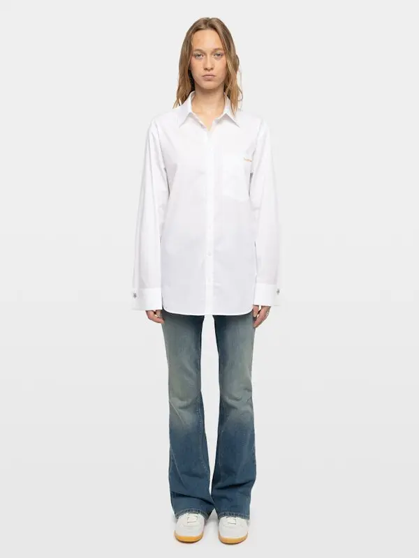 Zadig&Voltaire Oversized Cotton Poplin Shirt