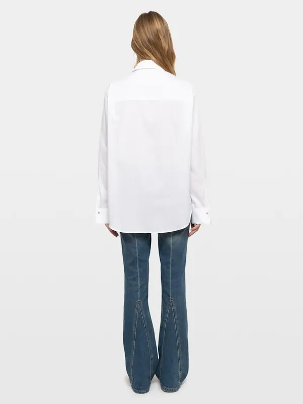 Zadig&Voltaire Oversized Cotton Poplin Shirt