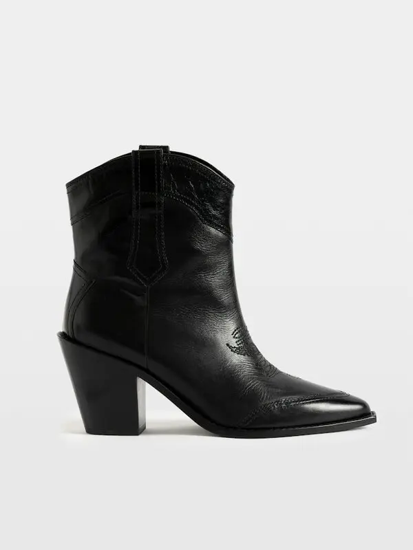 Zadig&Voltaire Cara Vintage Patent Boots
