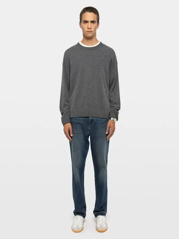 Zadig&Voltaire Marko Wool & Cashmere Sweater - Medium Grey