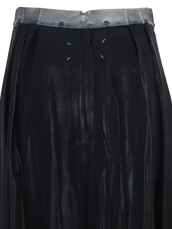 MAISON MARGIELA Gonna Midi In Misto Seta