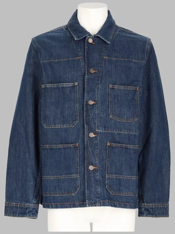 Paul Smith Giacca Chore In Denim