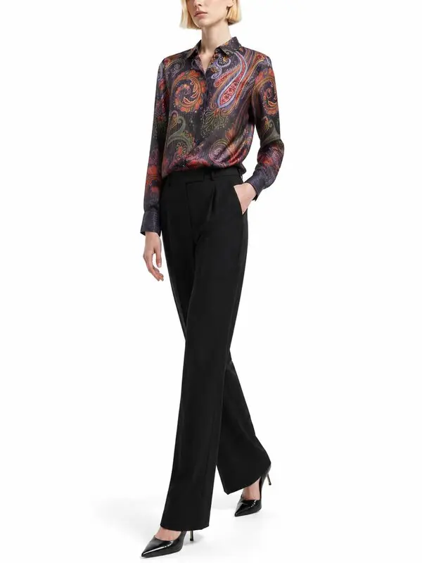 Etro Camicia Con Stampa Paisley