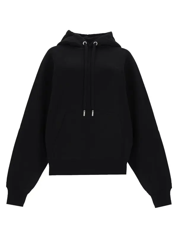 AMI Paris Felpa Con Logo Ricamato