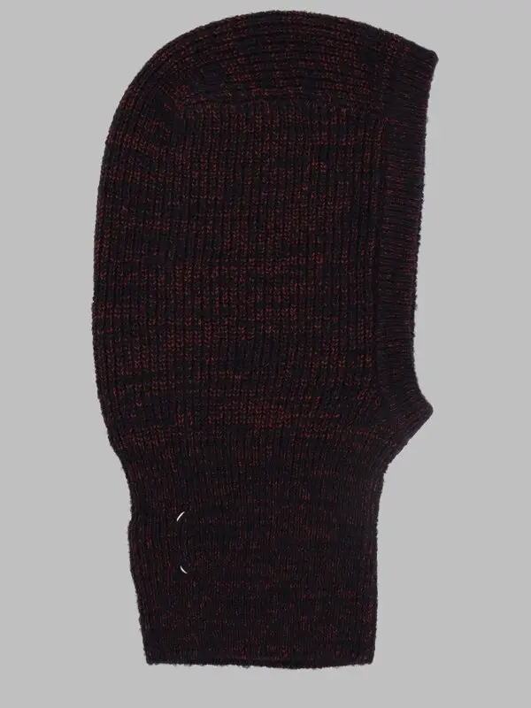 MAISON MARGIELA Balaclava In Maglia - Bordeaux