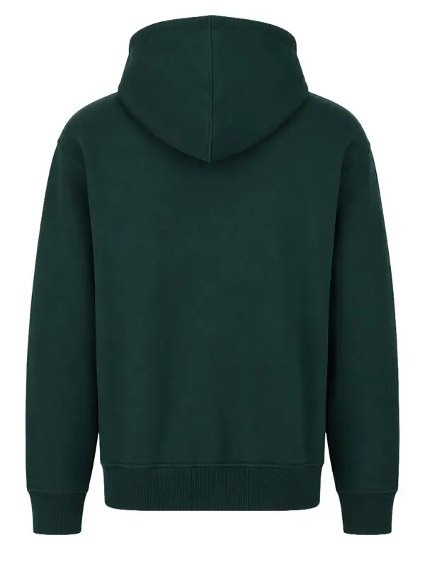 AMI Paris Felpa Con Logo E Cappuccio
