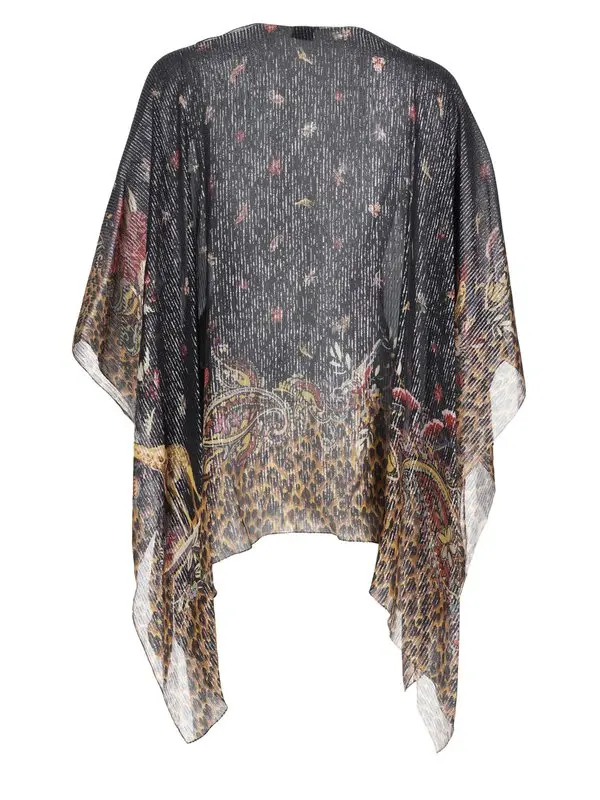 Etro Top Poncho Con Stampa