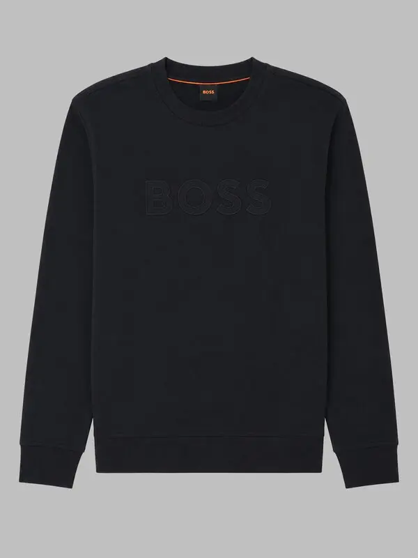 BOSS Felpa "we_logo" Relaxed Fit