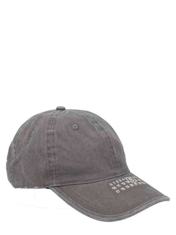 MAISON MARGIELA Cappello Da Baseball Con Logo - Grey