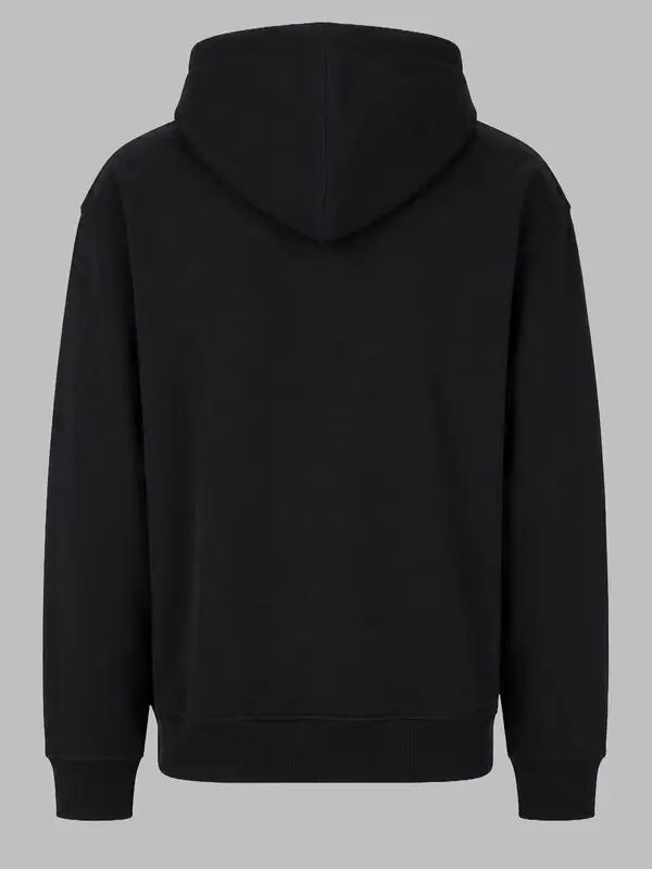 AMI Paris Felpa Con Logo E Cappuccio