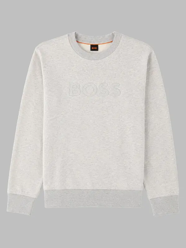 BOSS Felpa "we_logo" Relaxed Fit
