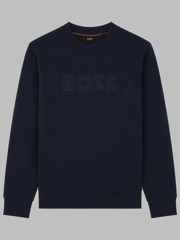 BOSS Felpa "we_logo" Relaxed Fit